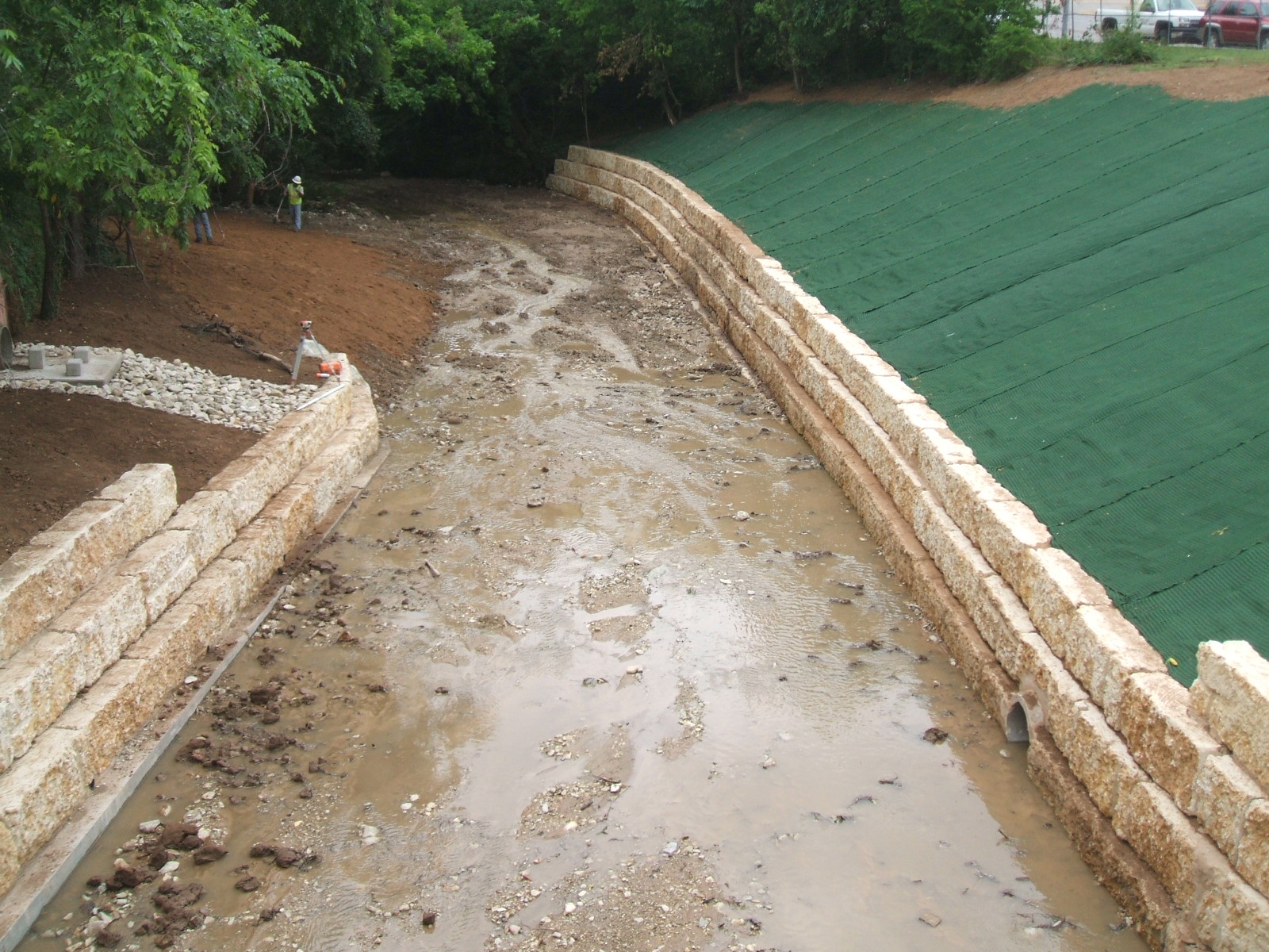 Waller Creek Erosion Control
